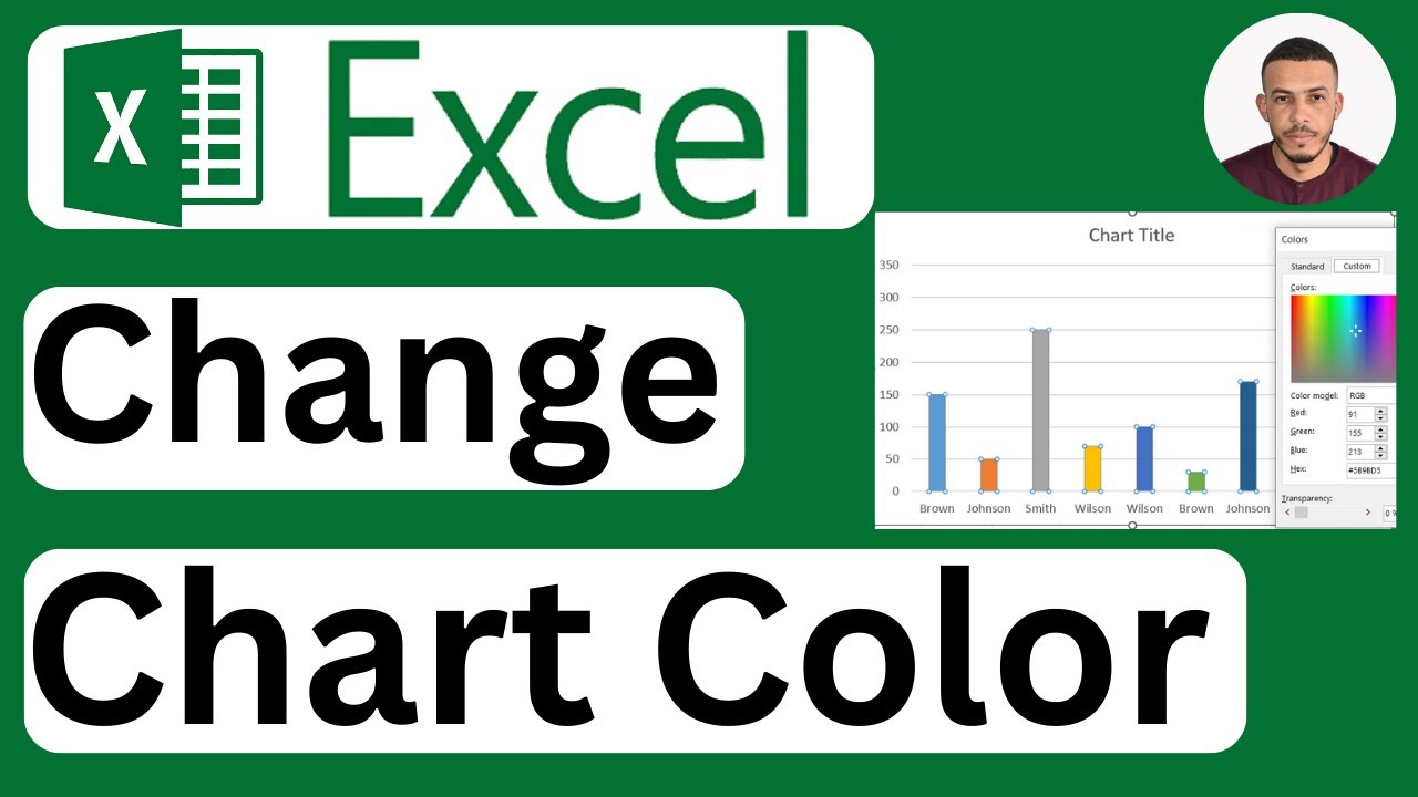 How to Change Chart Color in Excel - Easy to Follow - YouTube