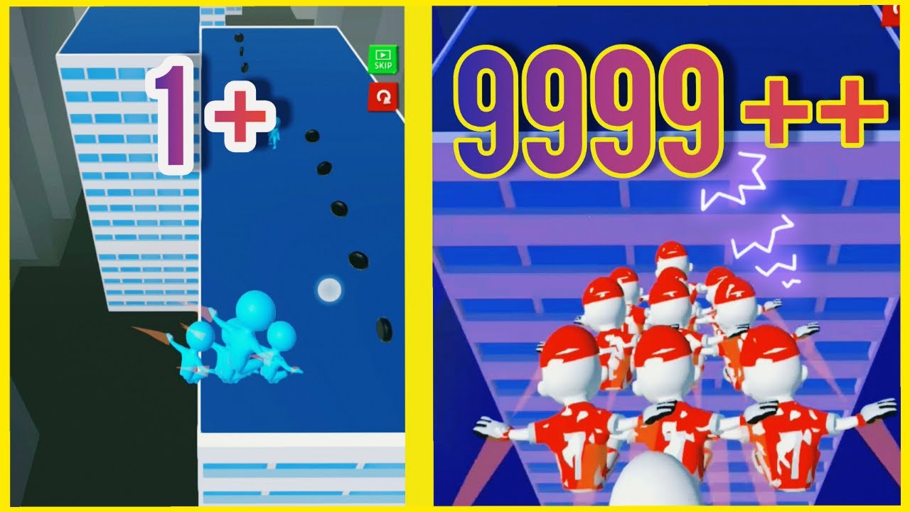 Surfers race 3D free run game gameplay or walkthrough - YouTube