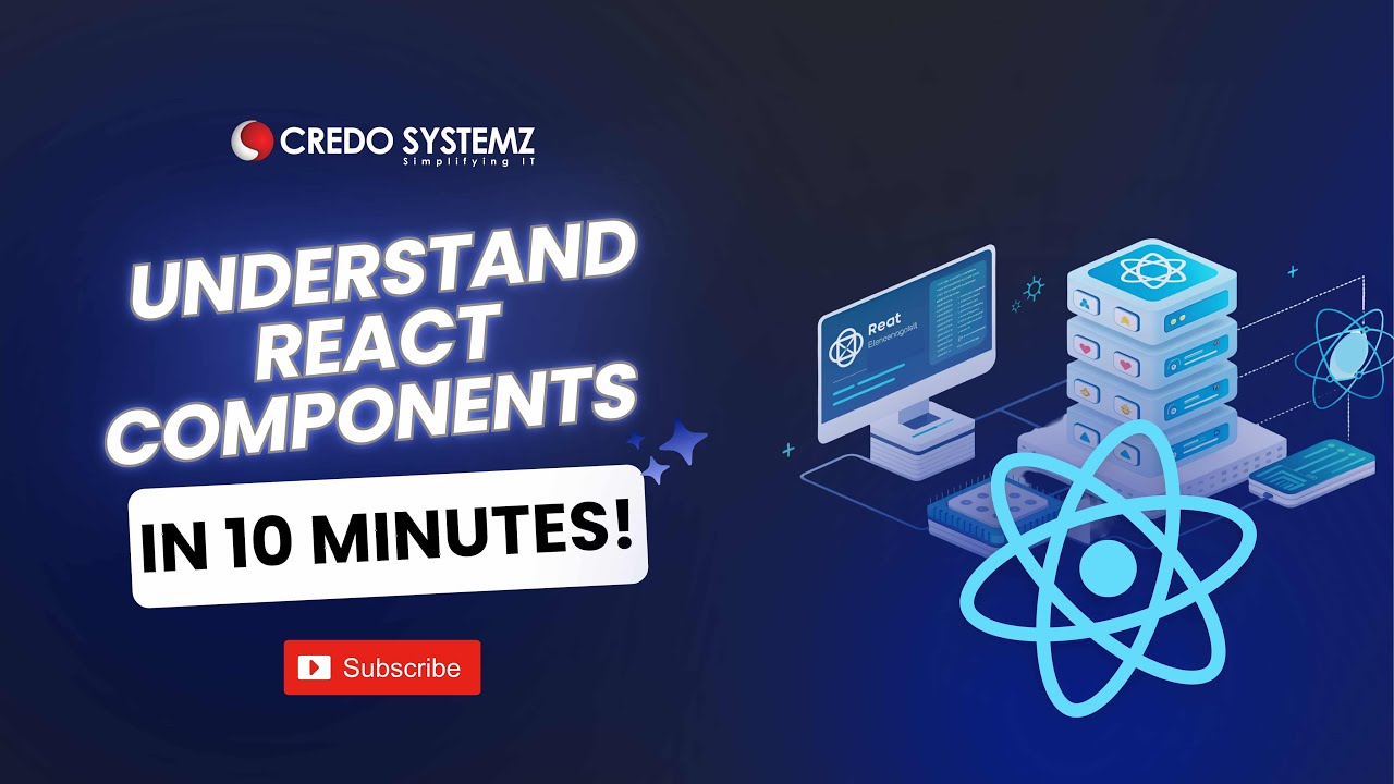 React Components in 10 Minutes! | ReactJS Tutorial for Beginners #react ...