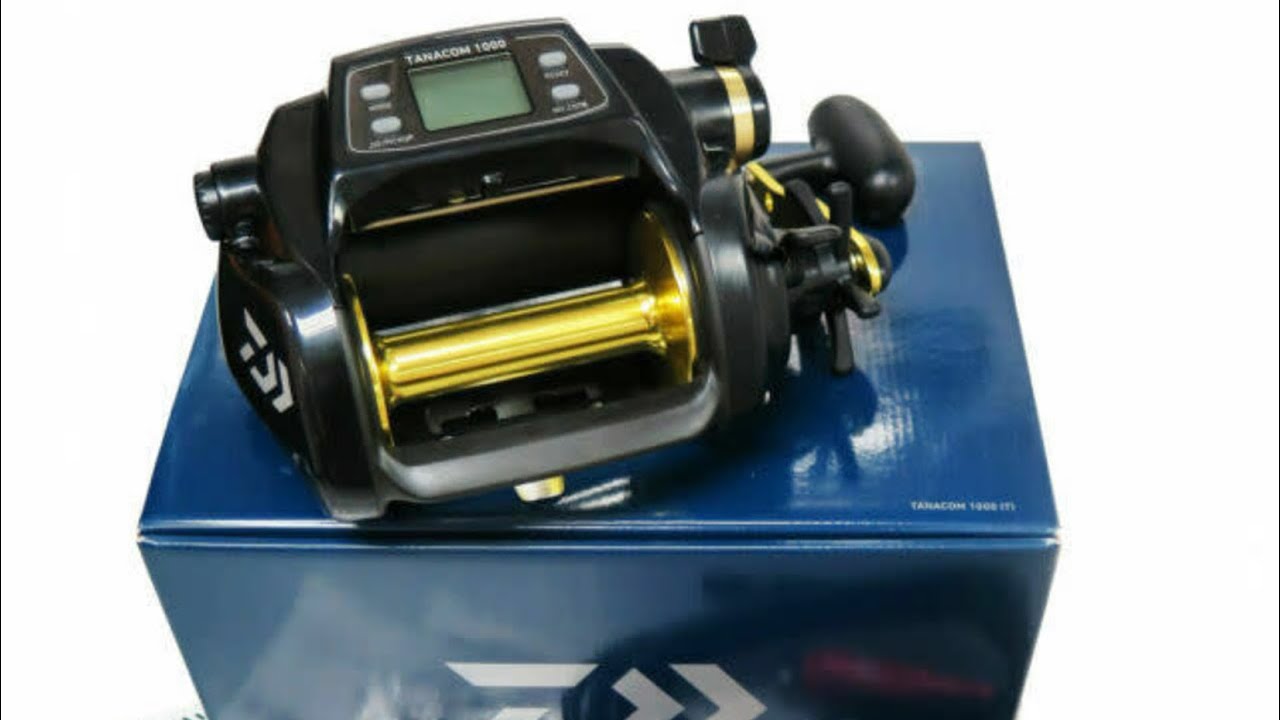 Unboxing Daiwa Tanacom 1000 electric reel - YouTube