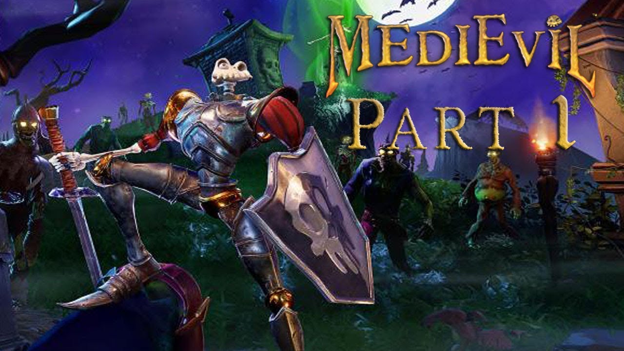 MediEvil - Part 1 (Dan's Crypt And The Graveyard) - YouTube