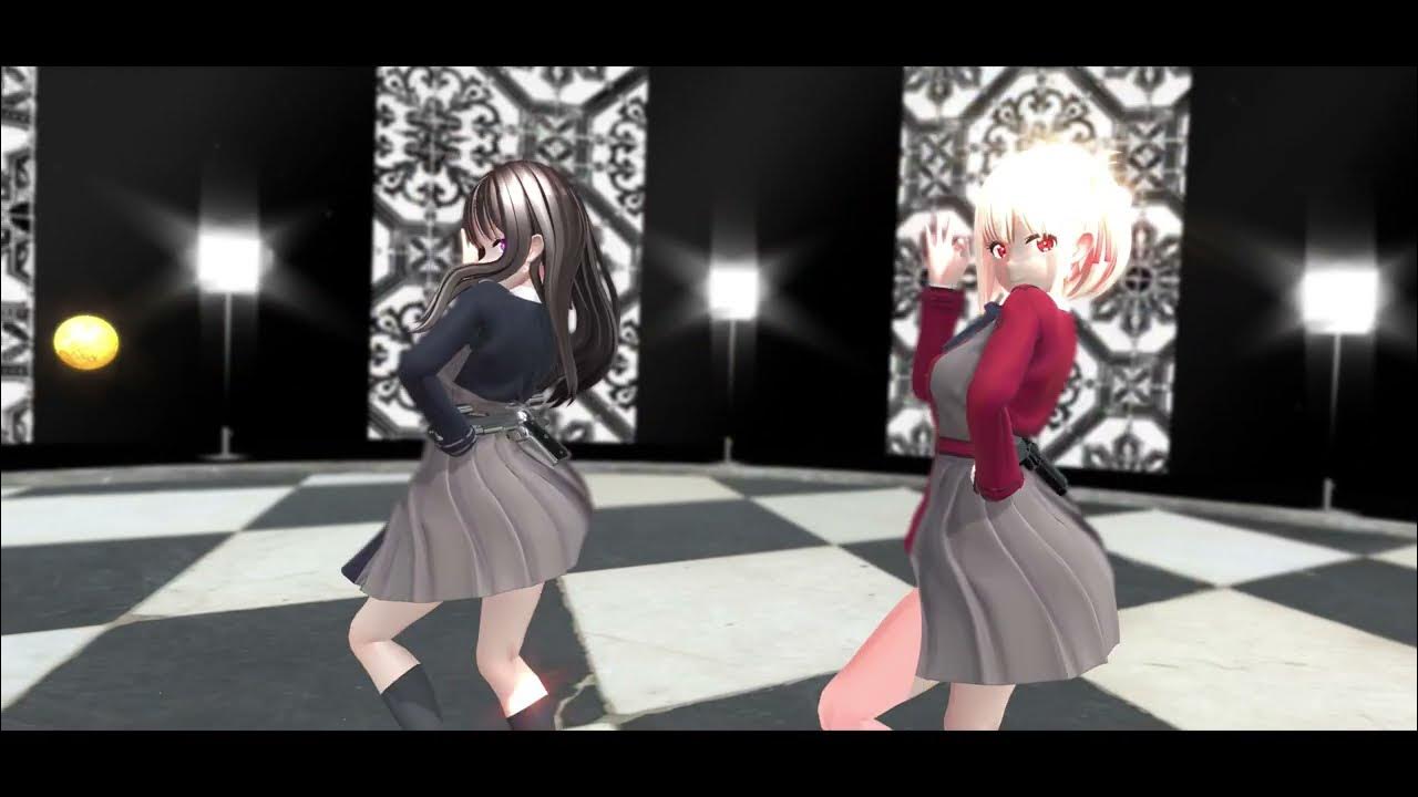 【sdPBR-MMDリコリコ】 チサトとタキナで ” Girls ” オリジナルVer. 4K - YouTube