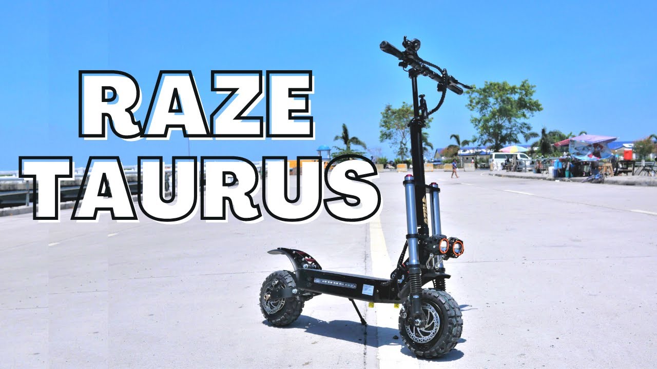Raze Taurus / Taurus MAX Electric Scooter! Unboxing + First Look! - YouTube