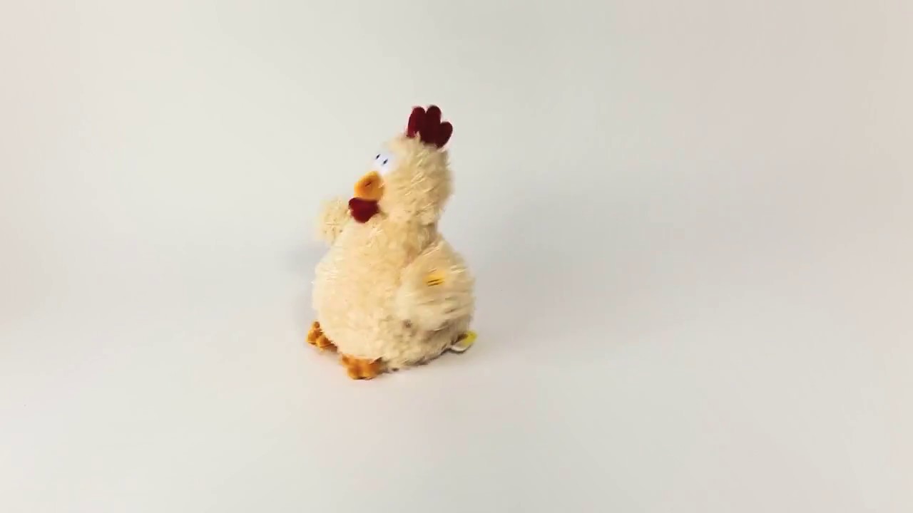 Chicken Dance performed by a yellow plush chicken - YouTube