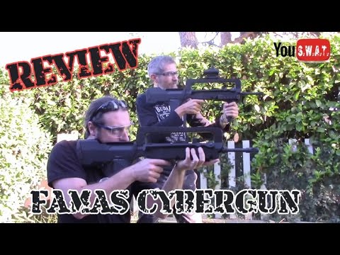 L'arma di Metal Gear!!! - Recensione Famas F1 Cybergun | swat team ...