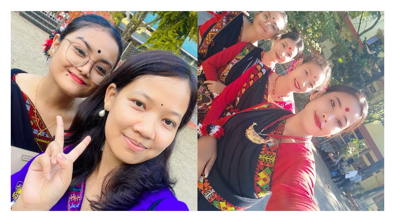 Mishing Gumrag Dance At B Baruah College Guwahati - YouTube