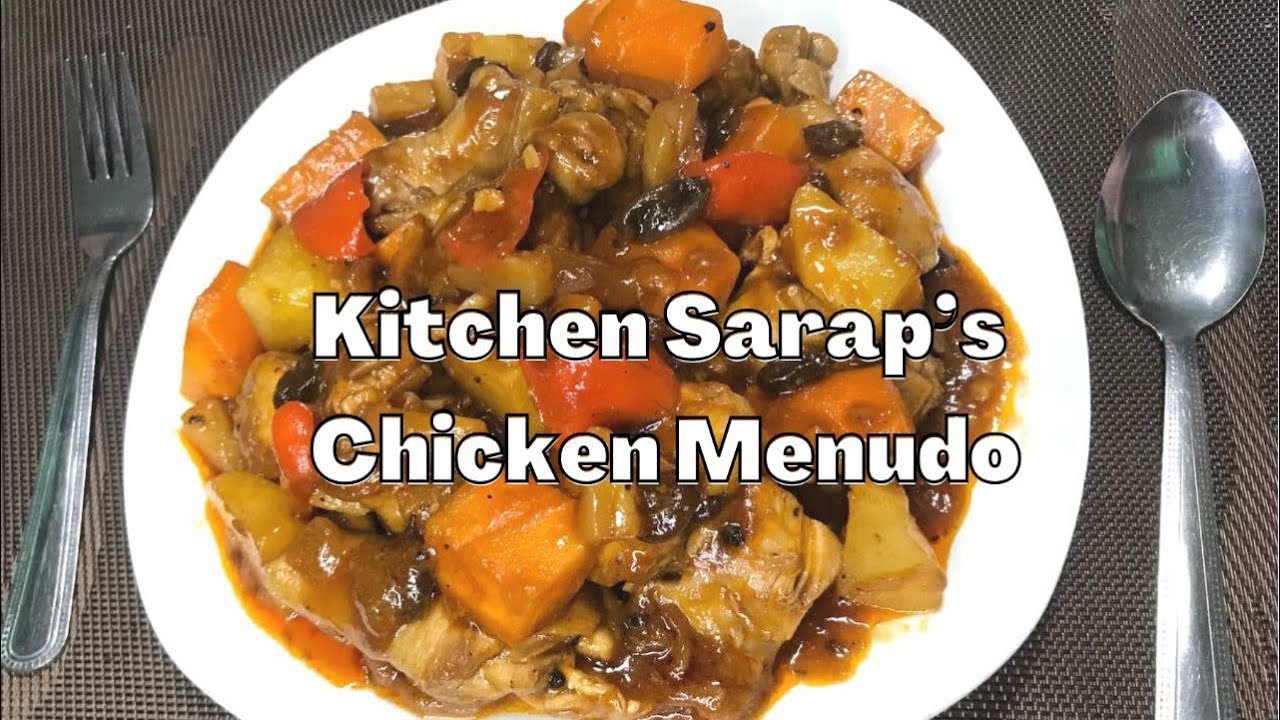 Pano magluto ng manok na menudo - YouTube