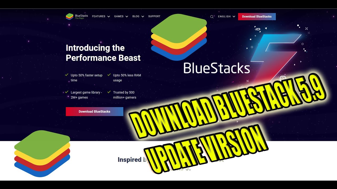 HOW TO DOWNLOAD AND INSTALL BLUESTACK 5.9 UDATE VIRSION - YouTube