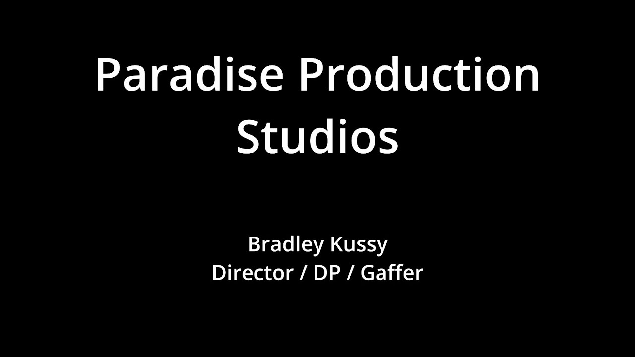 Paradise Production Studios DP Reel 4k - YouTube