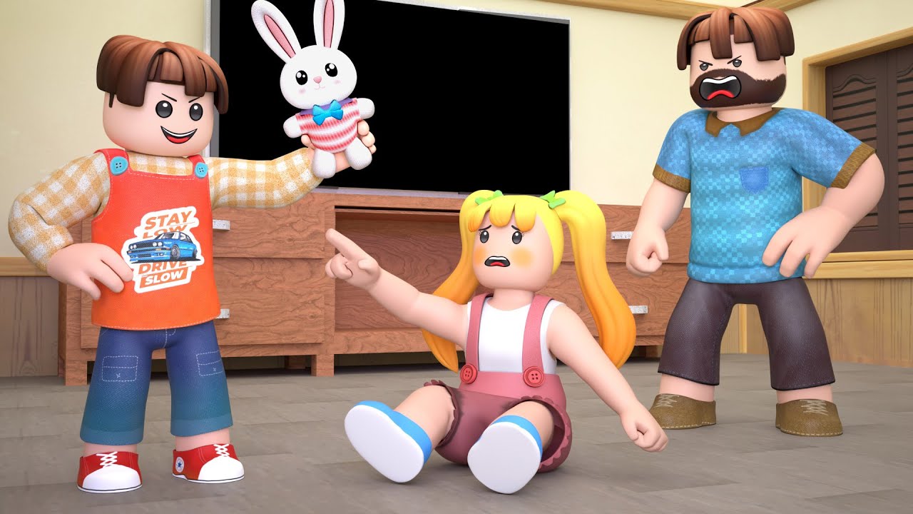 ROBLOX Brookhaven 🏡RP - FUNNY MOMENTS: The Bacon Hair And Gold Sister ...