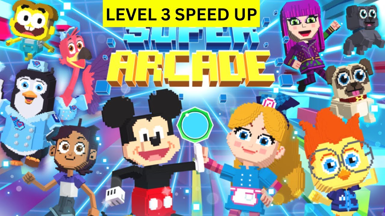 Disney Now Junior Super Arcade Game level 3 complete - Disney Now ...