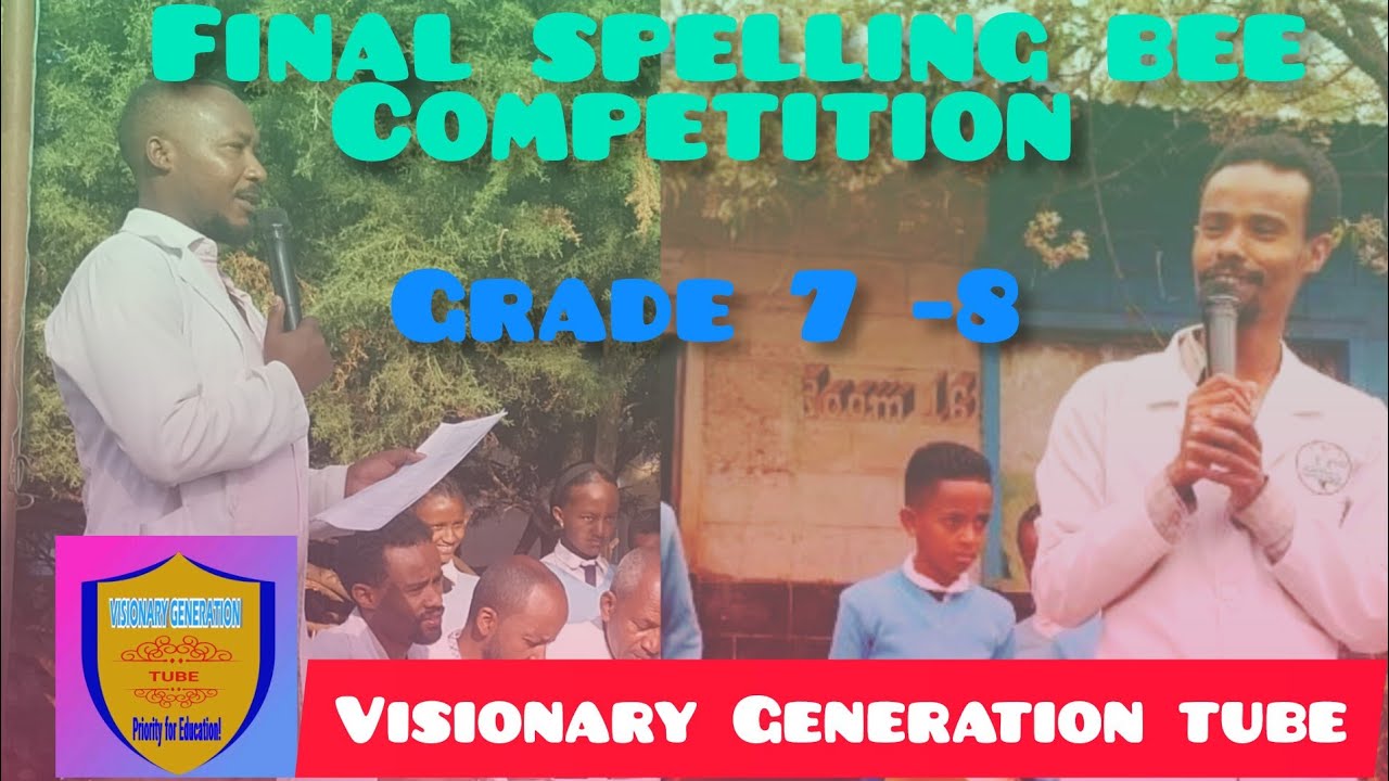 FINAL SPELLING BEE COMPETITION GRADE 7-8 - YouTube