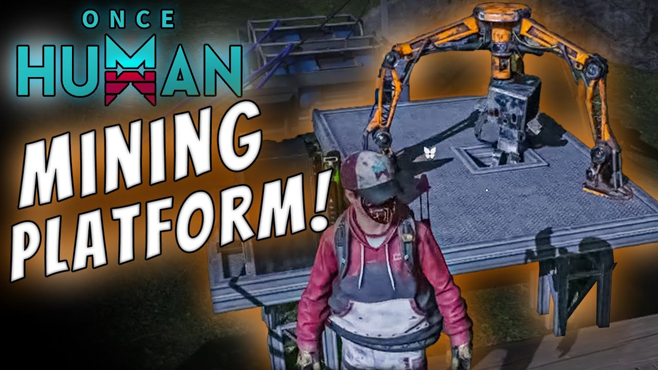 Once Human Mining Platform A.K.A. Auto Miner! FULL BREAKDOWN! - YouTube