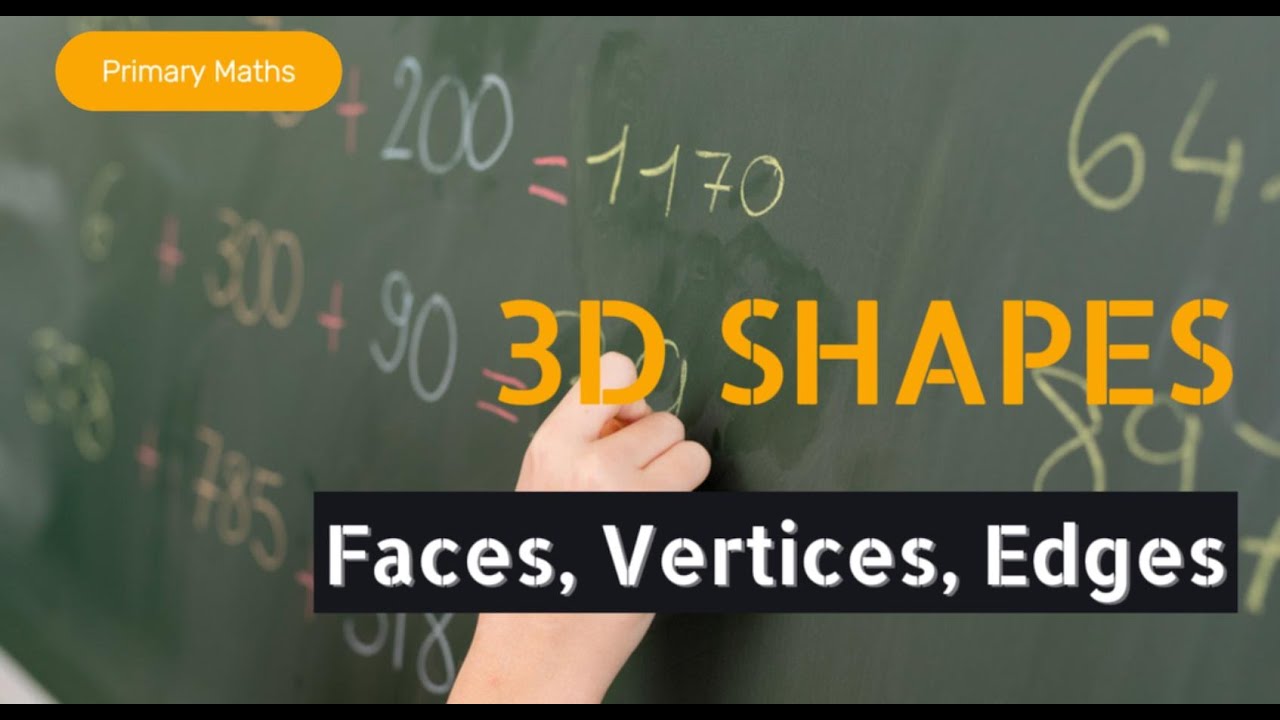 3D Shapes I Face, Vertex, Edge - YouTube