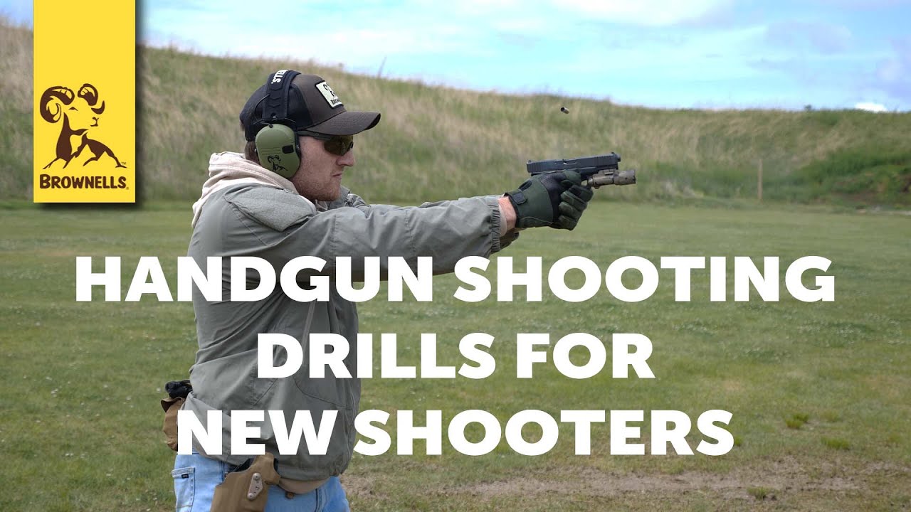 Quick Tip: Handgun Shooting Drill for New Shooters - YouTube