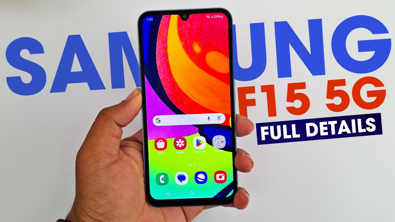 Samsung Galaxy F15 5G sAmoled Display, 50MP Camera, Android 14 ...