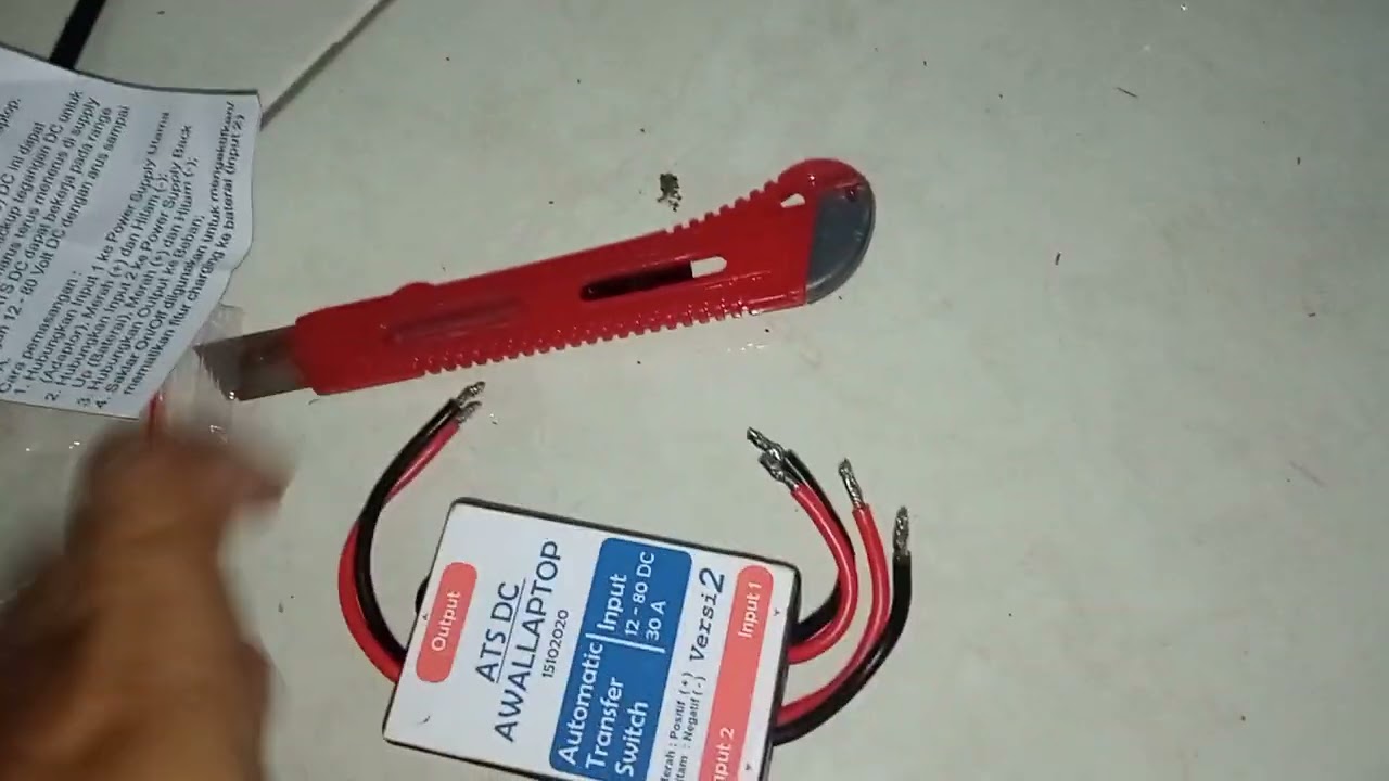ATS DC 12V - 80V 30A - YouTube