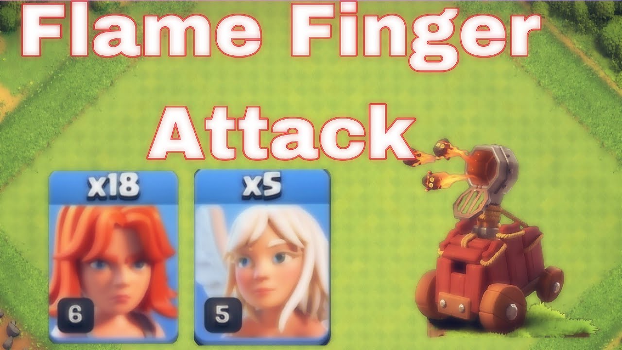 Th11 Flame Finger Attack. - YouTube