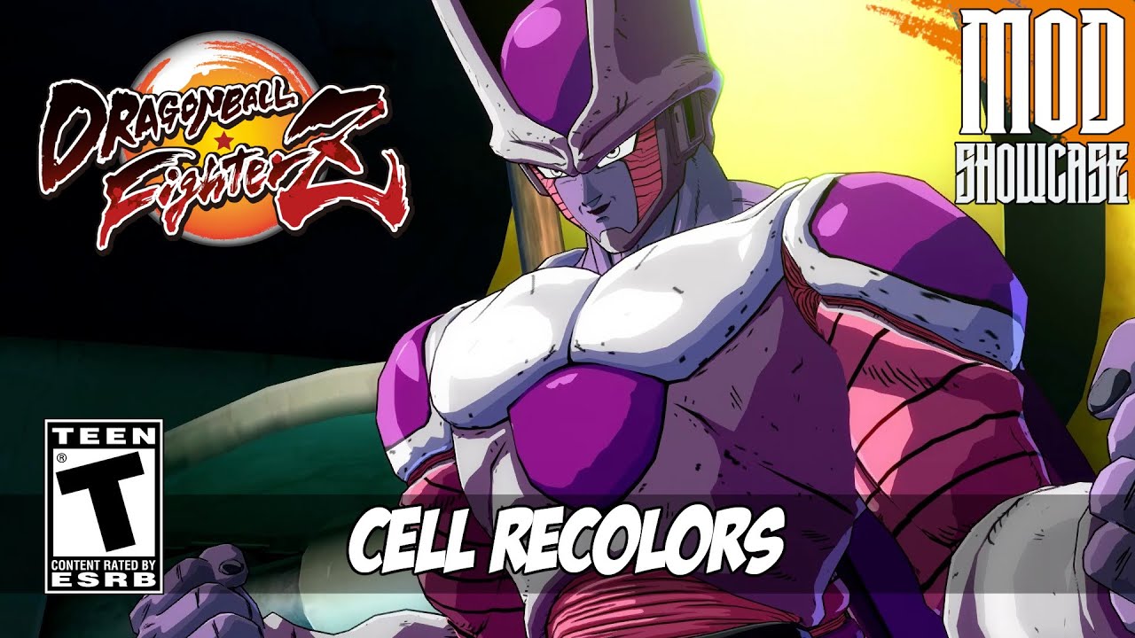 Cell Recolor - Dragon Ball FighterZ Mods [PC - HD] - YouTube
