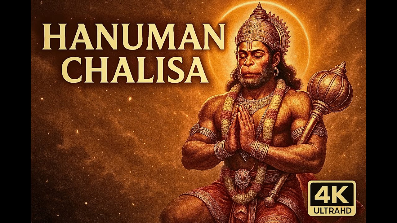 Hanuman Chalisa in English | 4K Ultra HD Animation | Lyrics & Meaning ...