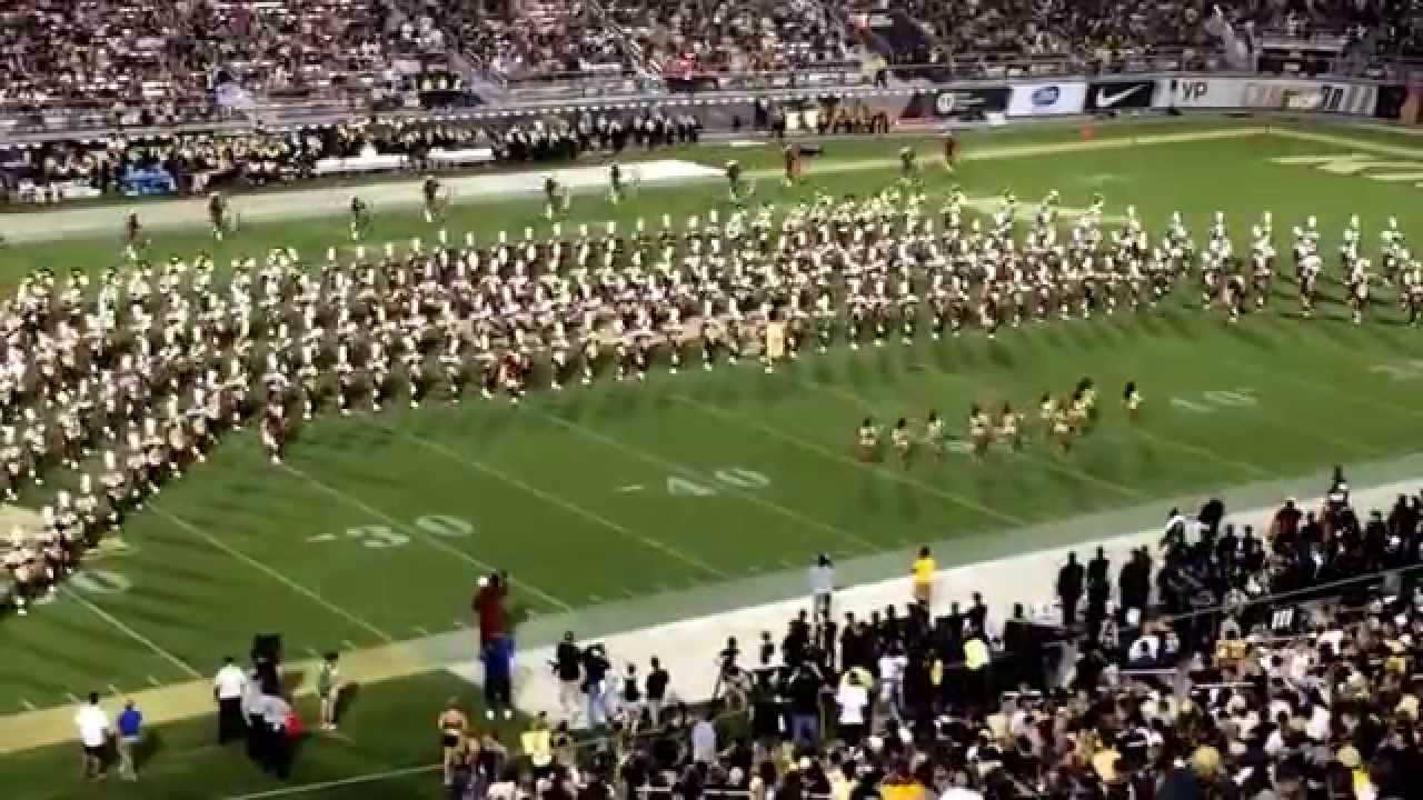 Bethune Cookman marching band halftime show @ UCF September 20, 2014 ...