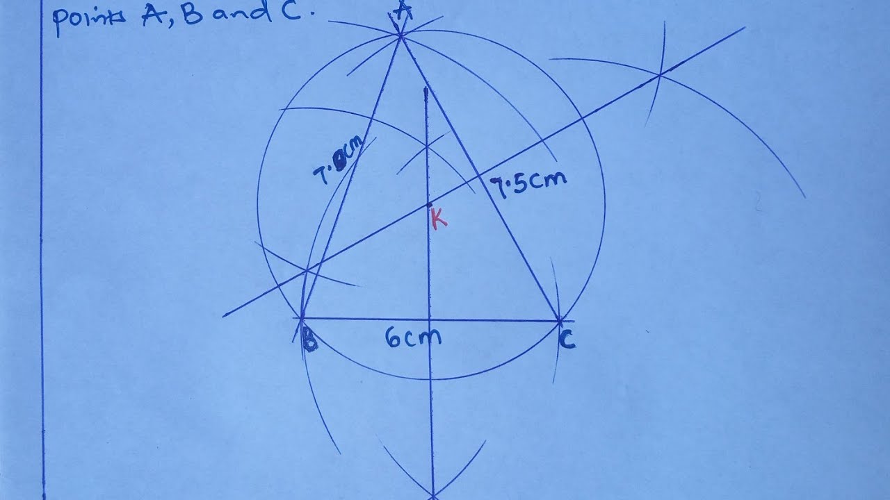 CIRCUMSCRIBED CIRCLE/ A CIRCLE TOUCHING THE VERTICES OF A TRIANGLE 2025 ...
