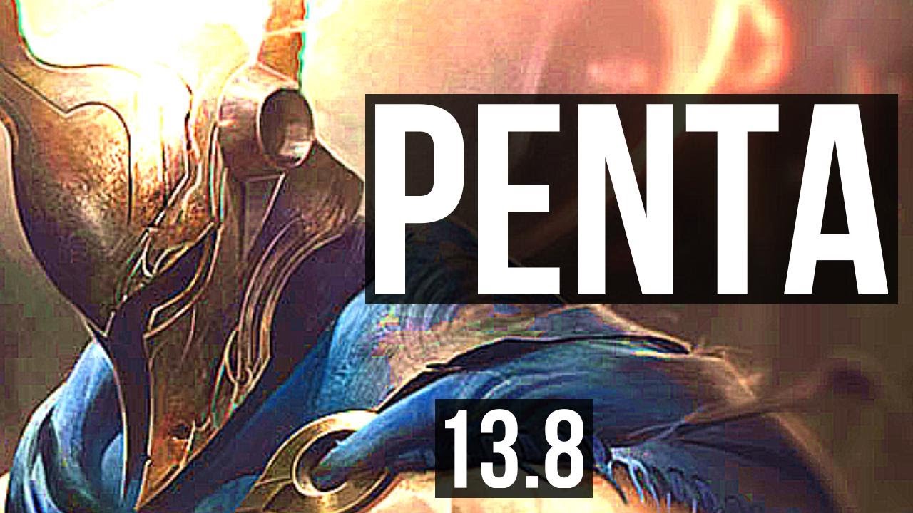 PANTH vs GAREN (TOP) | Penta, 6 solo kills, Legendary, 17/4/9 | TR ...