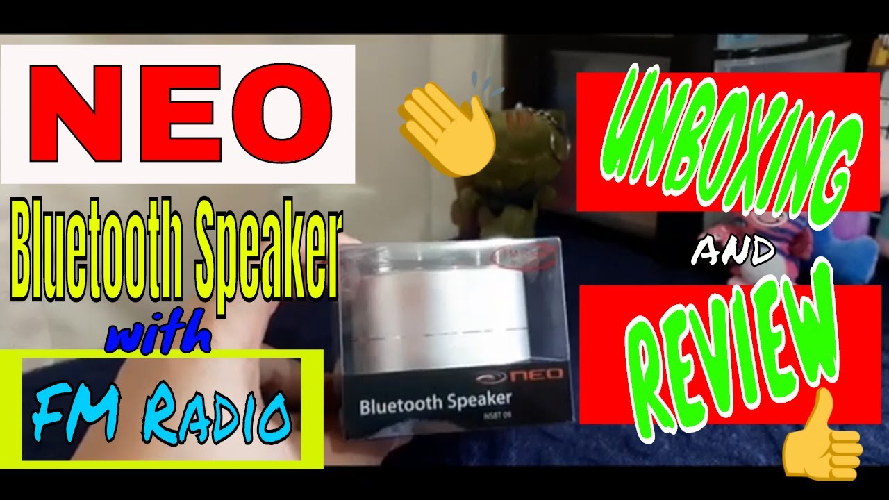 2019 Unboxing and Review: NEO NSBT 09 Bluetooth Speaker With FM Radio ...
