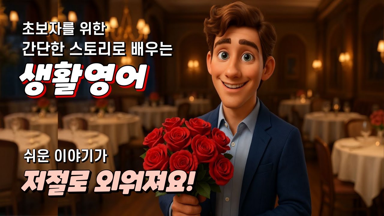 나의 첫 데이트ㅣ초보자를 위한 간단한 일상 이야기 바로바로 써먹는 진짜 생활영어 기초생활영어 기초영어회화