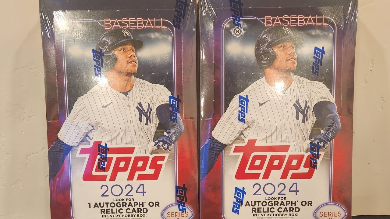 2024 Topps Series 2 Hobby Box Battle vs. My Dad! | Nice Mojo Pull ...
