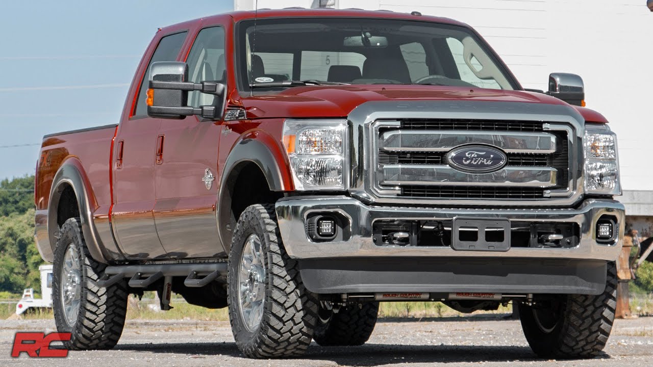 2005-2017 Ford F-250/F-350 Super Duty Leveling Kit - YouTube