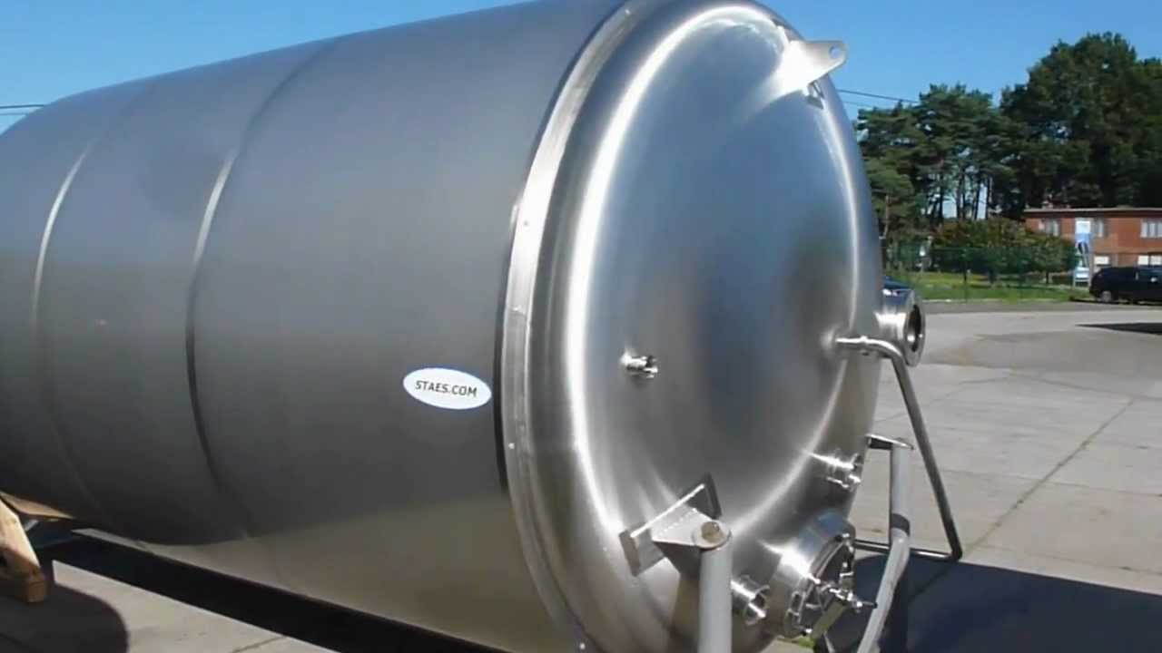 Beer pressure tank STAES.COM - YouTube