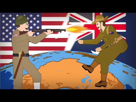 America VS. Australia in WW2