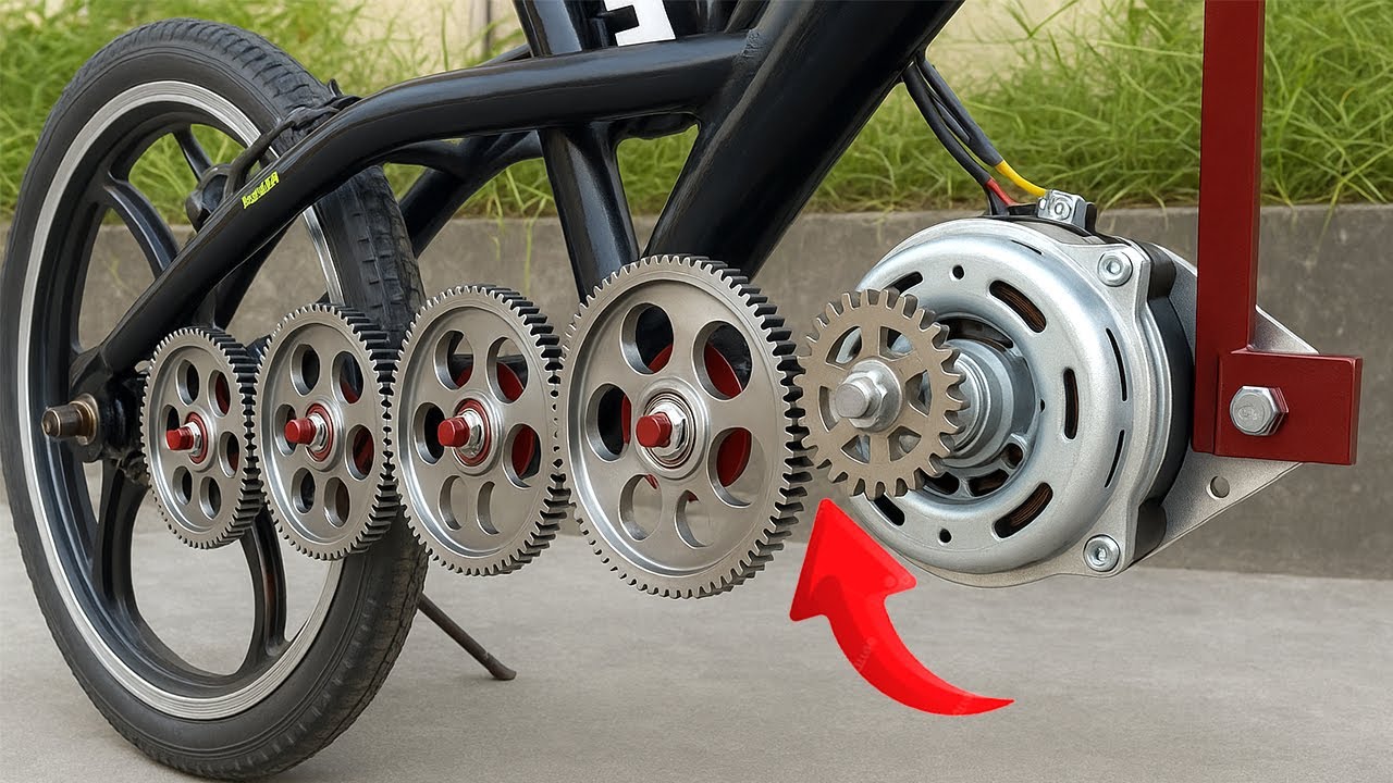 Great idea! A chainless bike with a 500W motor that will blow your mind ...