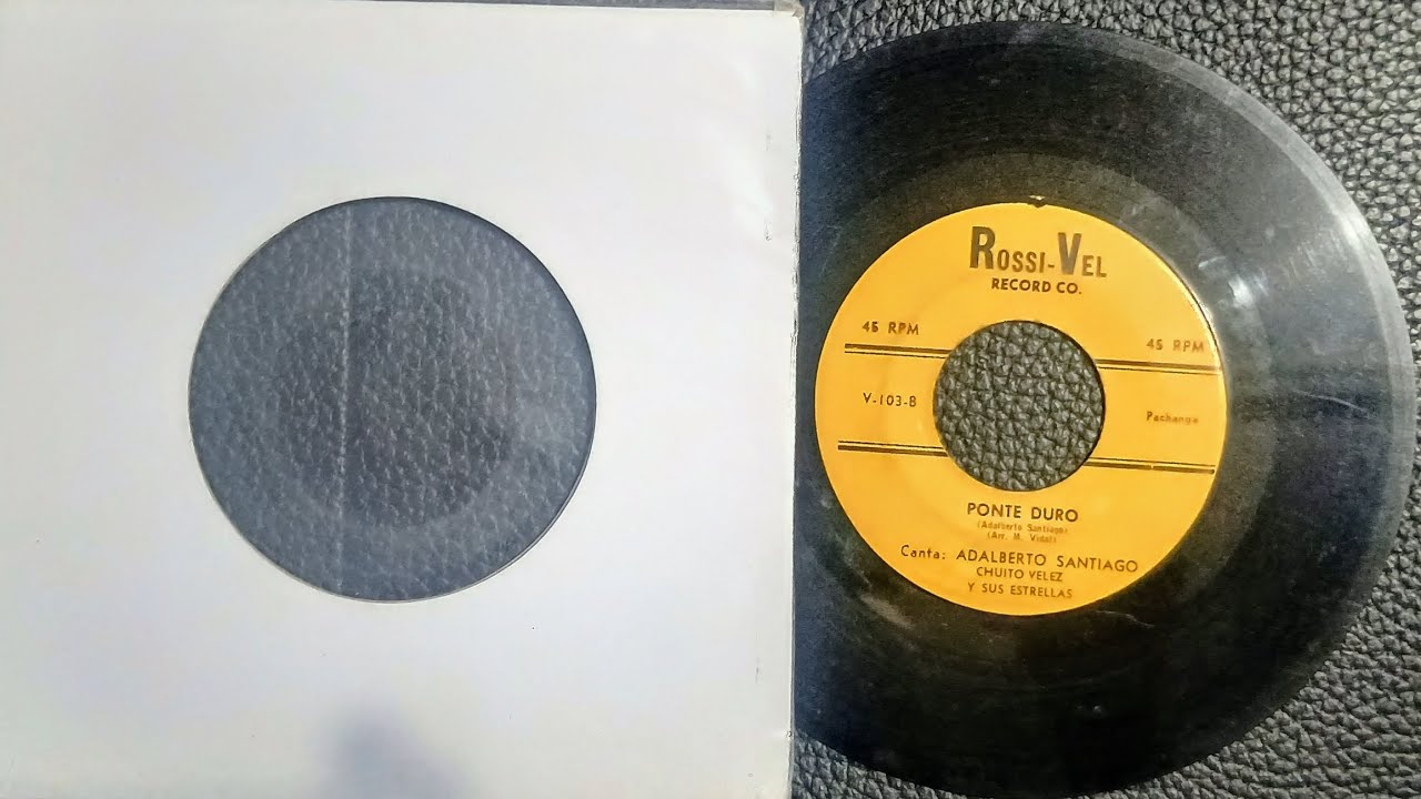 PONTE DURO ____ CHUITO VELEZ Y SUS ESTRELLAS CANTA ADALBERTO SANTIAGO ...