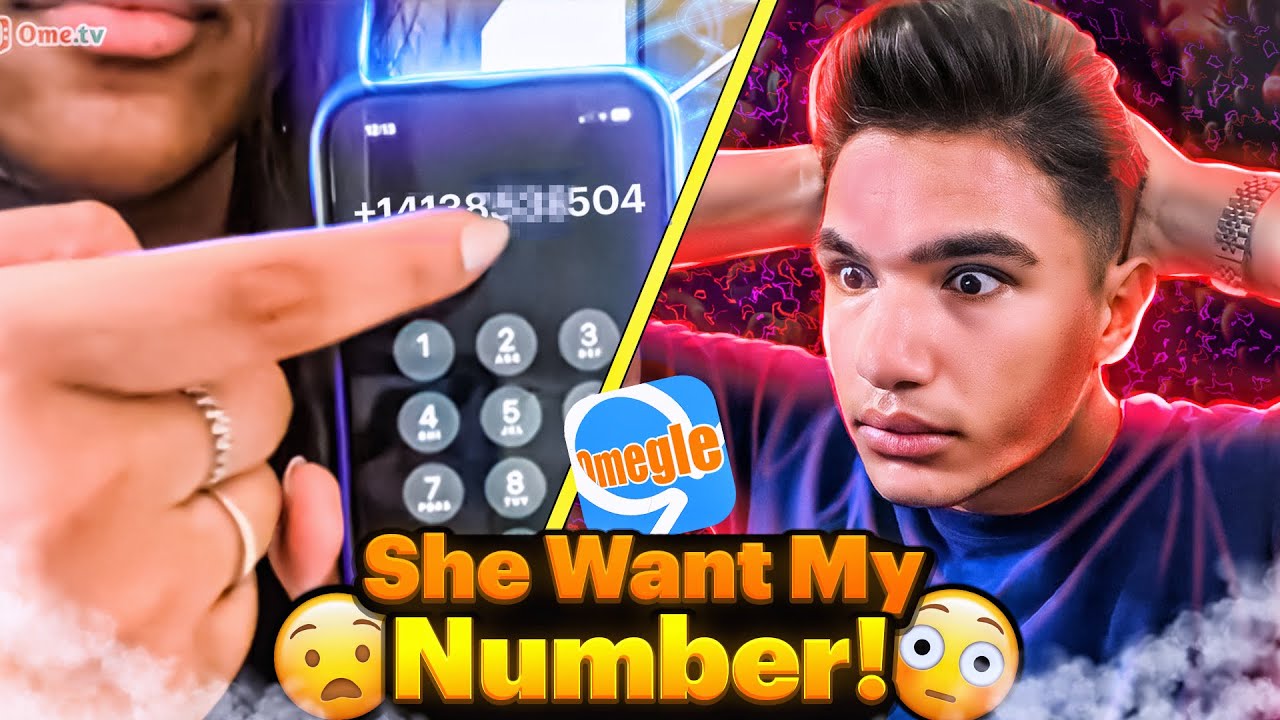 She Realy Asked For My Number..!😮 | Chat with Strangers | Omegle - YouTube