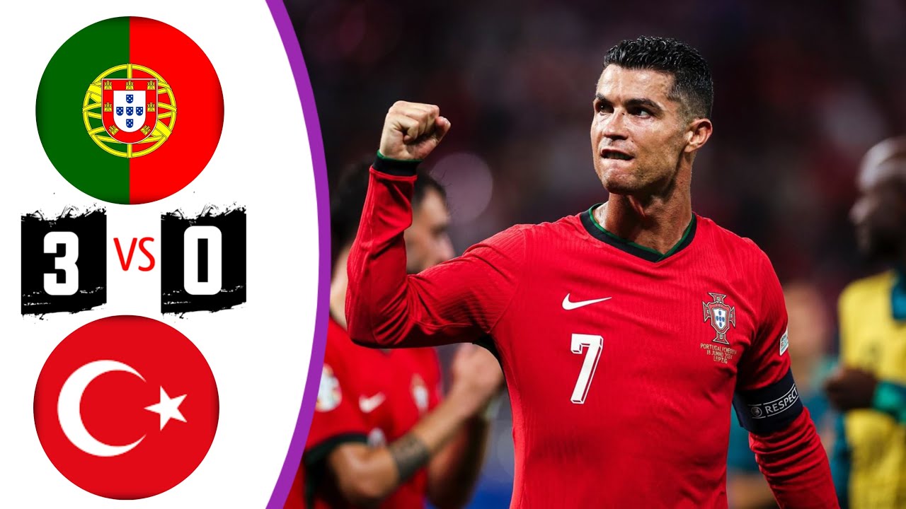 Portugal vs Turkey 3-0 || 🇵🇹Portugal vs 🇹🇷Turkey Full match Highlights ...