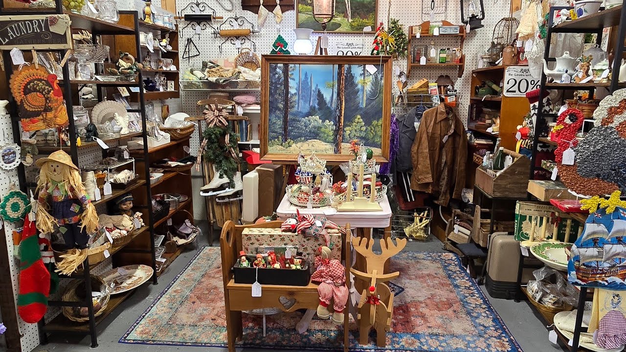 Re-loved w Hart Tour & Shop|Antiquing & Thrifting the Grey Barn|Vintage ...