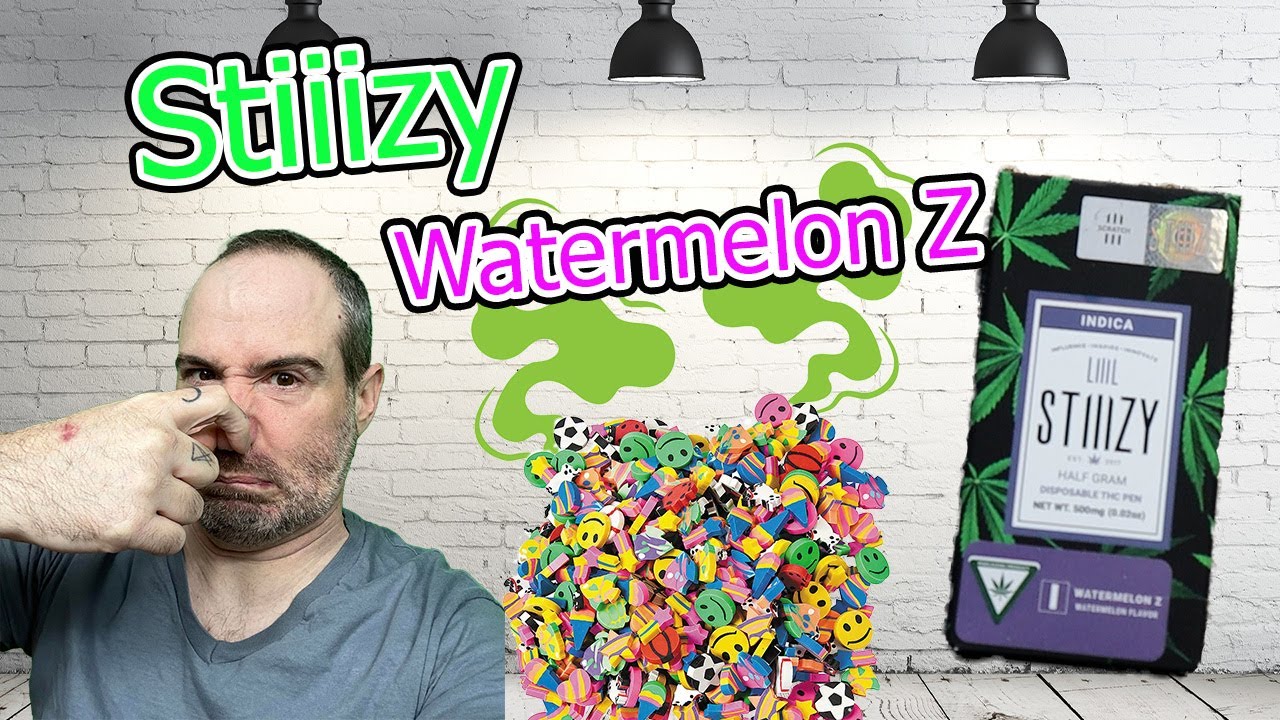 Back To School Taste!! Stiiizy Watermelon Z Half Gram Disposable cart ...