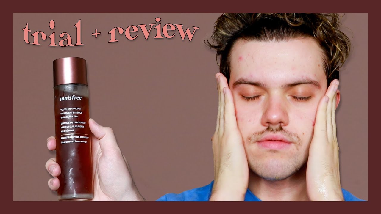innisfree youth enhancing treatment essence | trial + review - YouTube