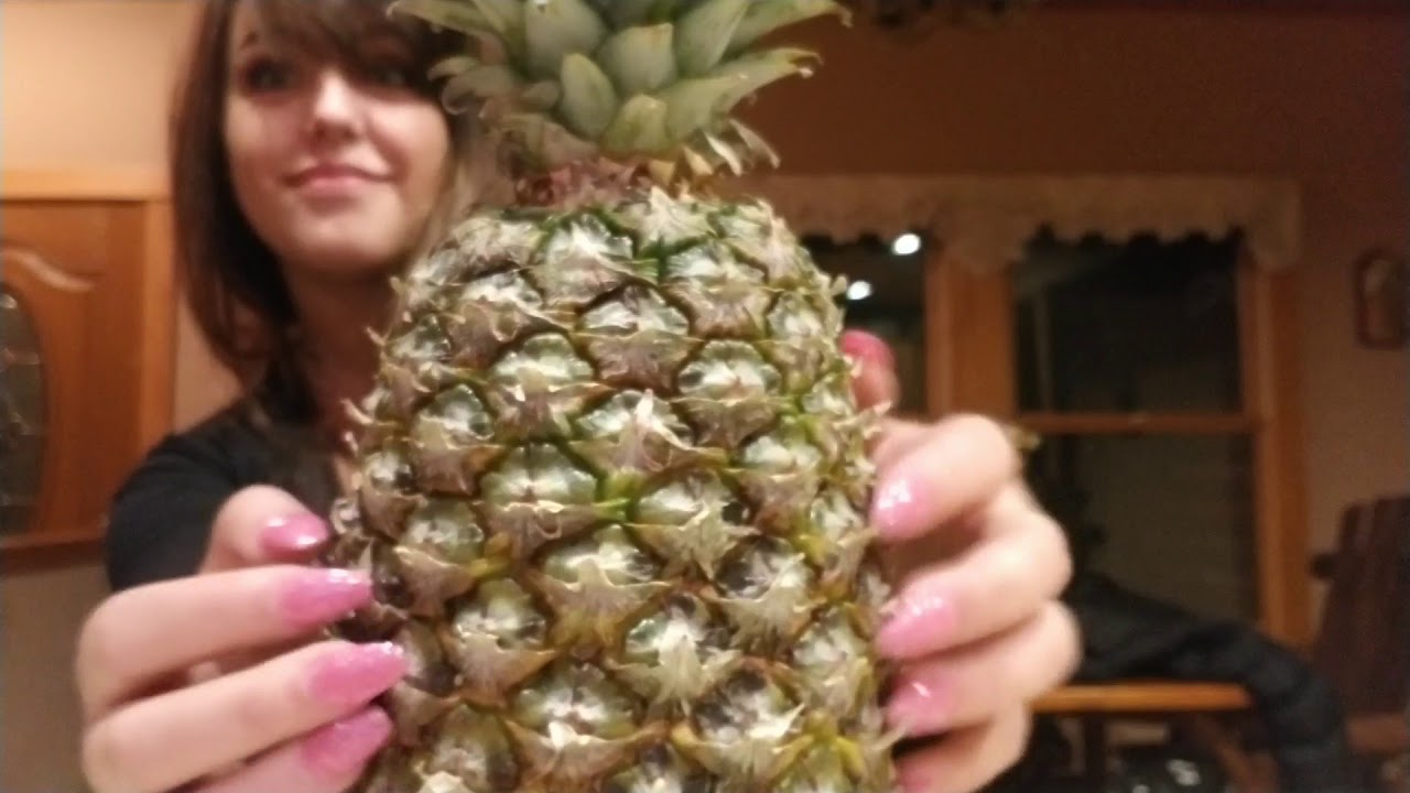 ASMR- Pineapple Scratching - YouTube