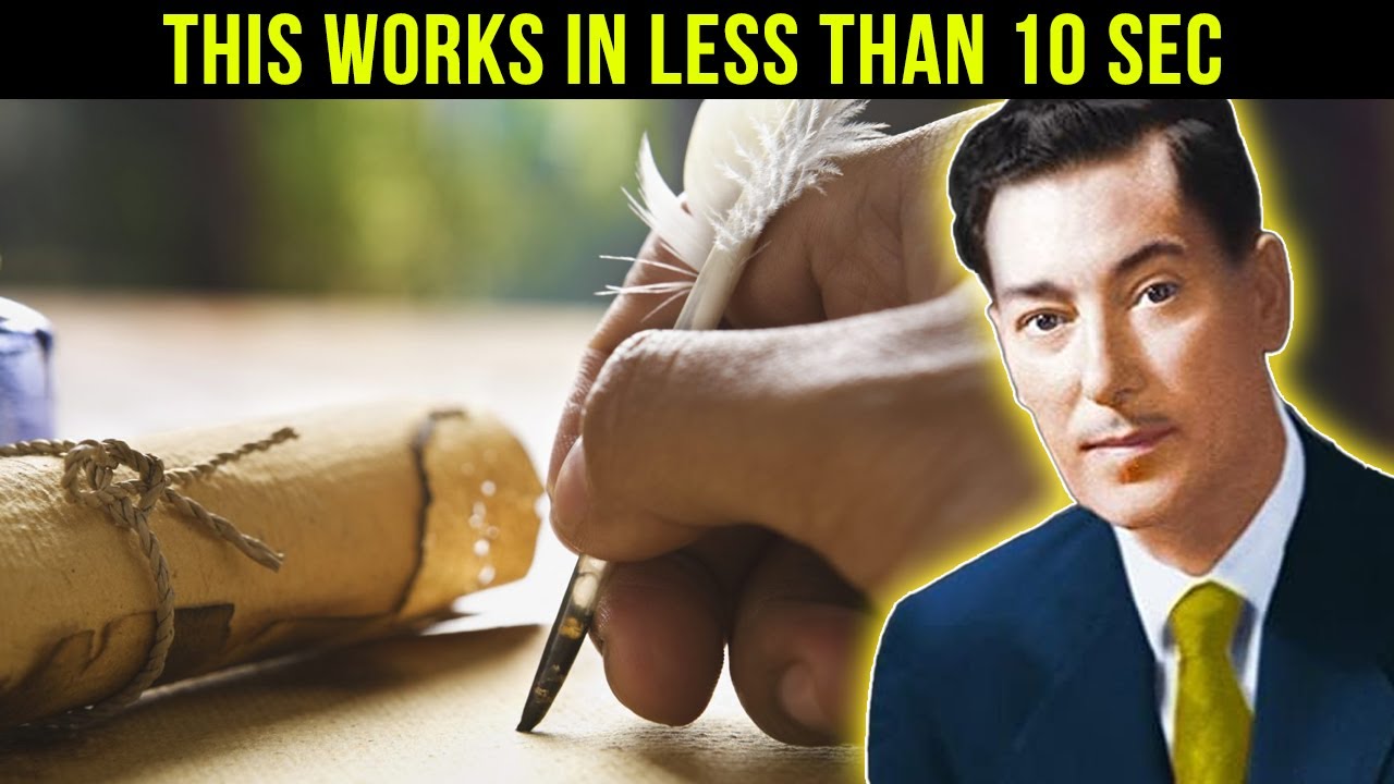 The 10 Second Manifestation Method by Neville Goddard (AMAZING RESULTS ...