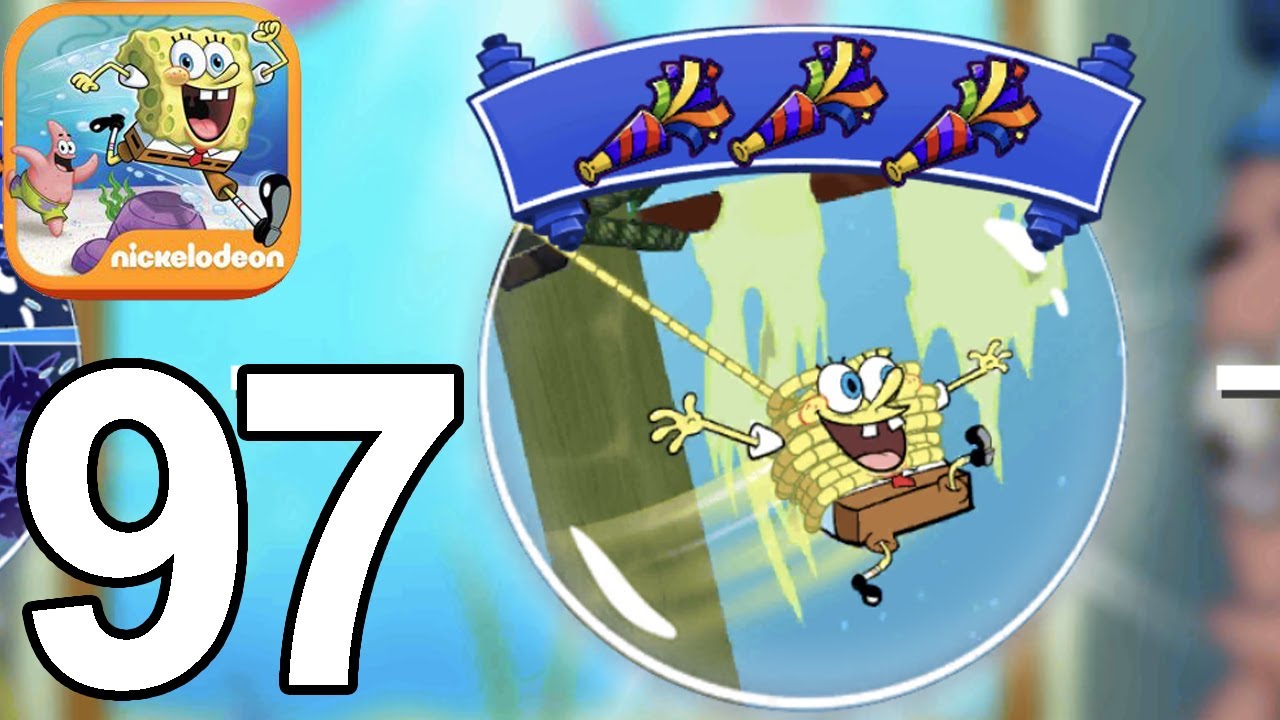 SpongeBob Patty Pursuit - All aboard the Party Ship Walkthrough Video ...
