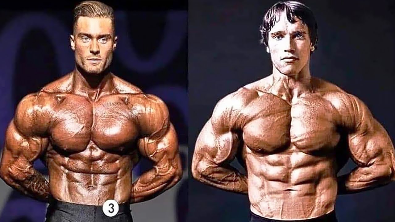 ARNOLD SCHWARZENEGGER VS CHRIS BUMSTEAD: OLD SCHOOL VS NEW SCHOOL ...