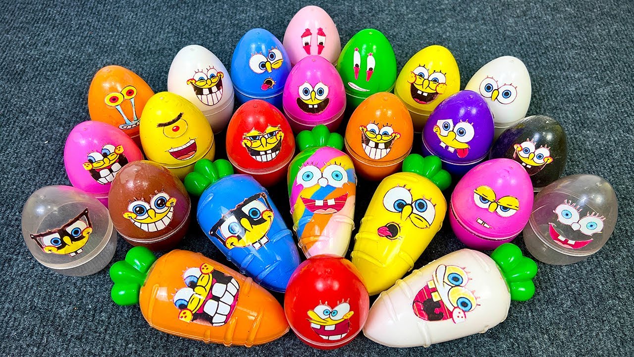 Carrot Slime: Picking Up Spongebob Squarepants, Pinkfong, Cocomelon in ...