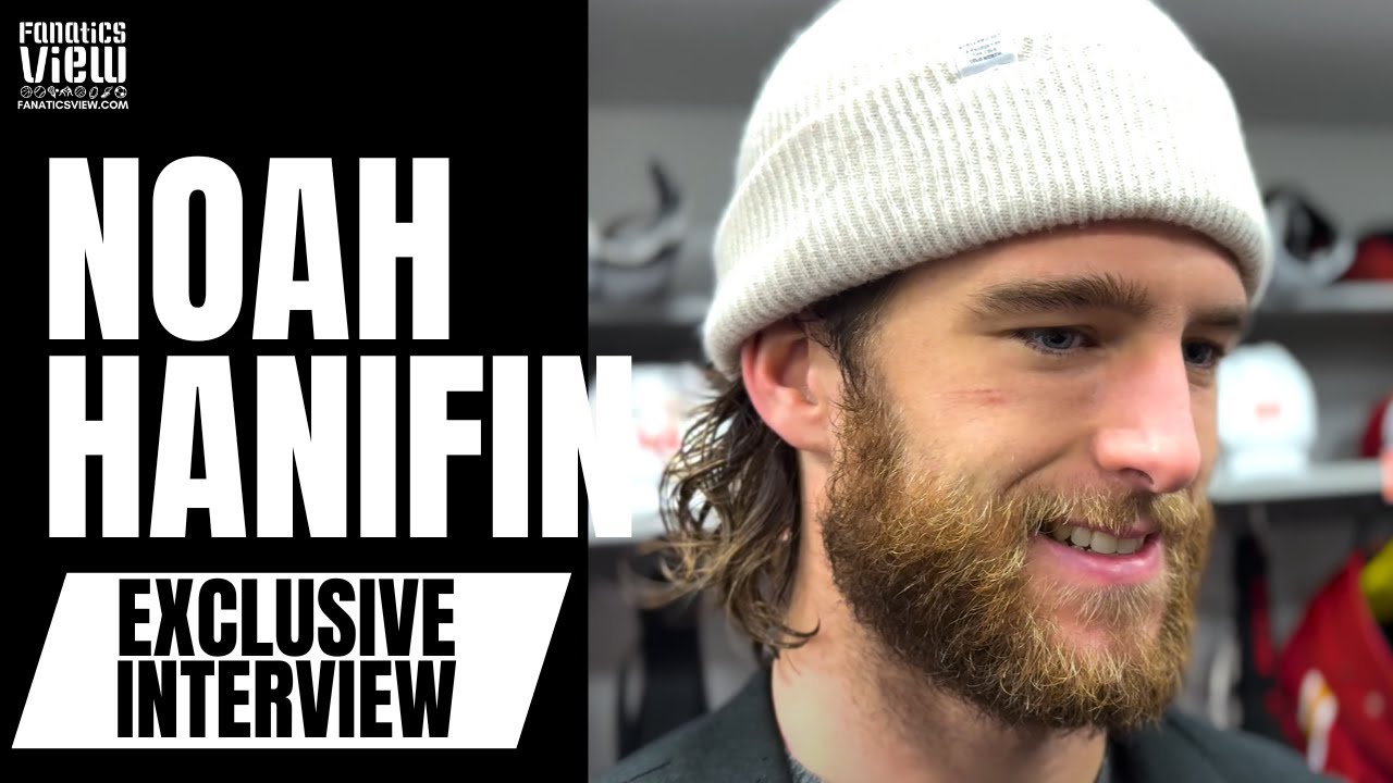 Noah Hanifin talks Growing Up Watching Boston Bruins, Mt. Rushmore of ...