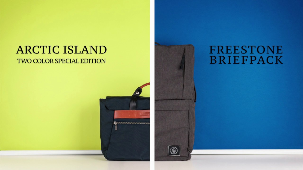 FREESTONE | Briefpack Two Color Special Edition - Arctic Island - YouTube