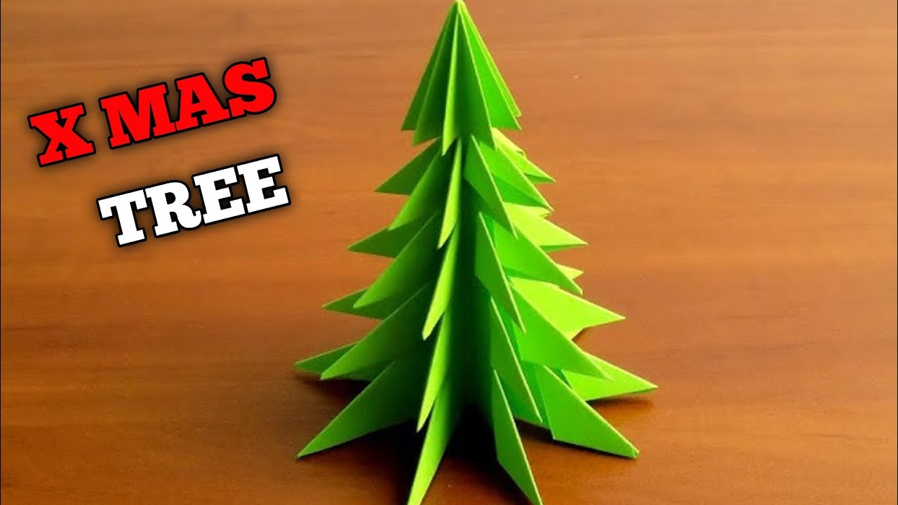 HOW to make a Christmas tree - YouTube