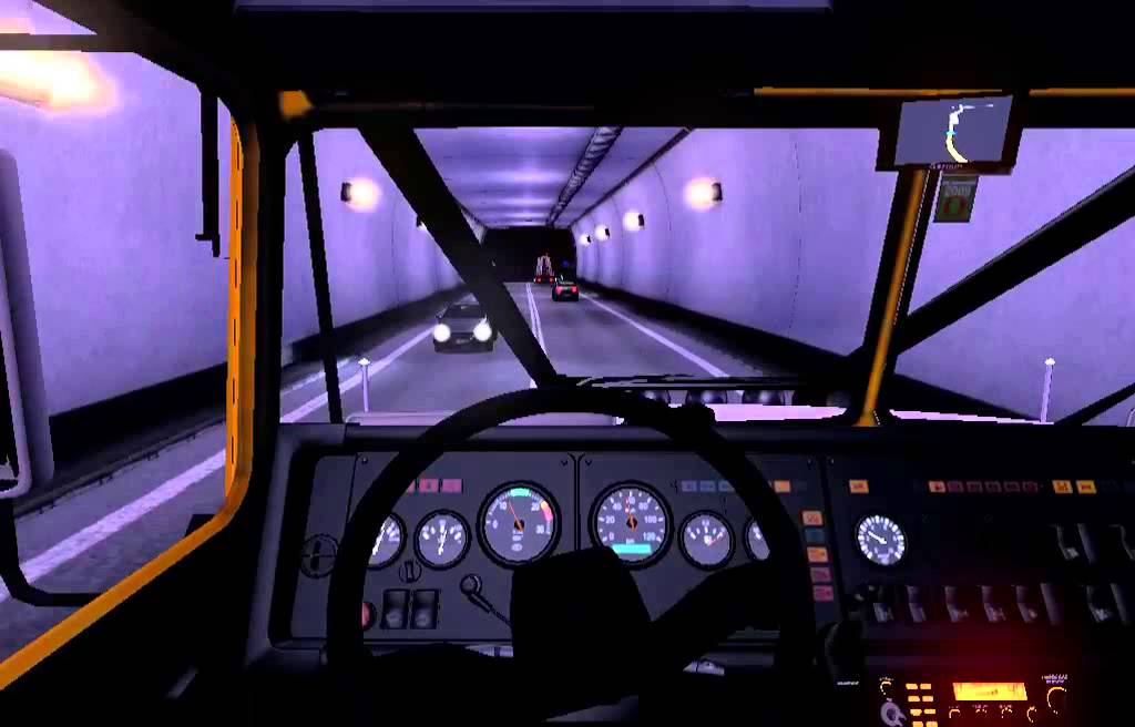 [ETS-2] Night driving lighting mod - YouTube