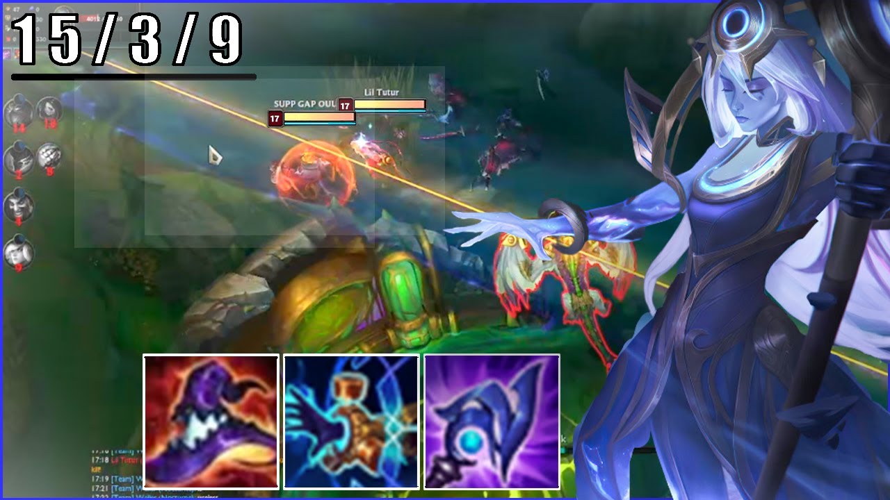 LUX GamePlay Soloq - idk how i can carry this Game 15/3/9 KDA / Lux vs ...